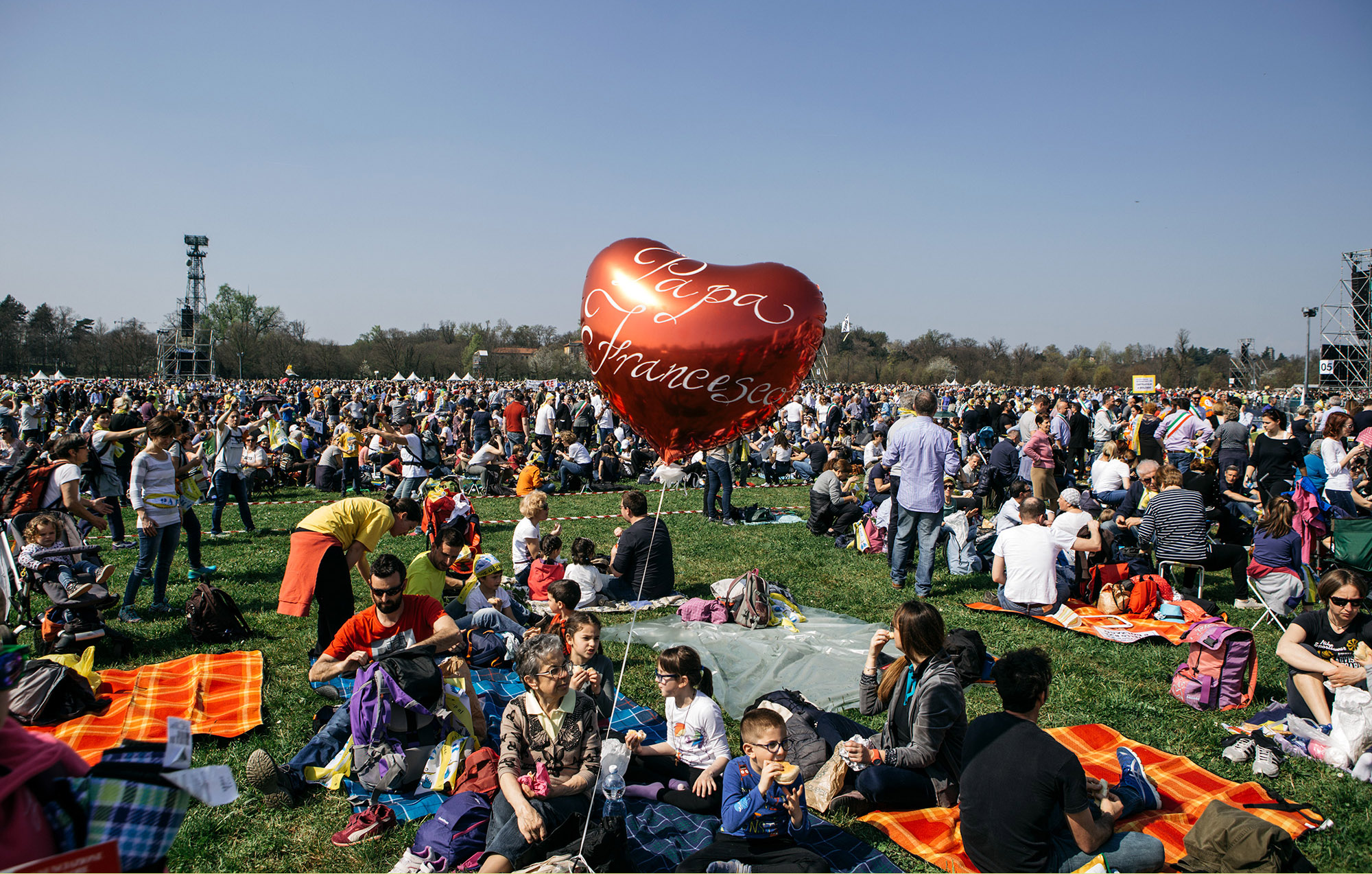 Le foto di Papa Francesco al Parco di Monza | Rolling Stone Italia