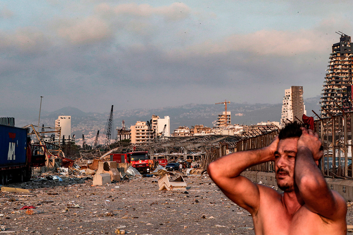Beirut, le immagini della città dopo l’esplosione | Rolling Stone Italia