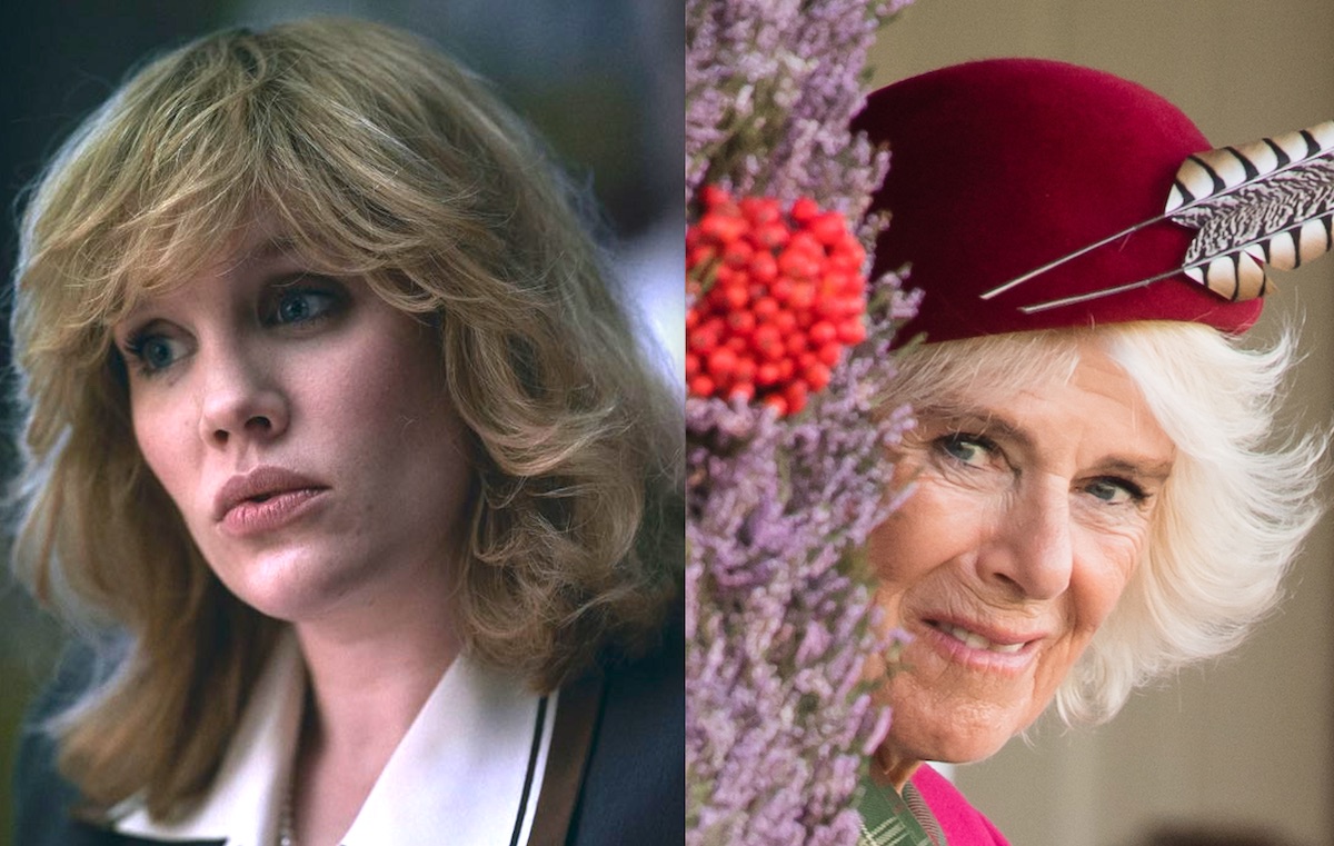 Camilla Parker Bowles guarda ‘The Crown’ (nonostante la pioggia di ...