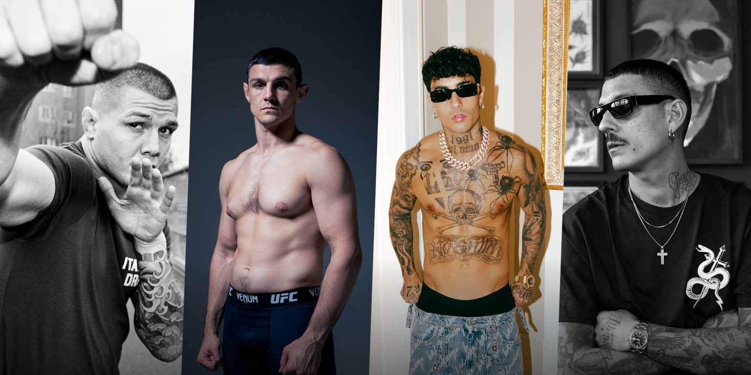 Nocche dure: Tony Effe e Noyz Narcos incontrano i fighter Alessio Di ...