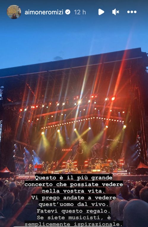 Li avete visti Nick Cave e Sting che ballano al concerto di Springsteen ...